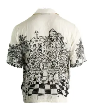 Amiri Pattern-printed Short-sleeved Shirt