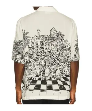 Amiri Pattern-printed Short-sleeved Shirt