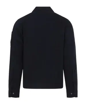 C.P. COMPANY Lens Zip-through Jacket - Black