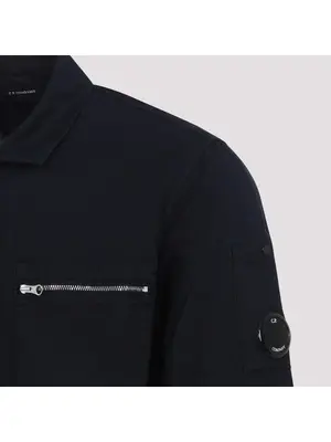C.P. COMPANY Lens Zip-through Jacket - No