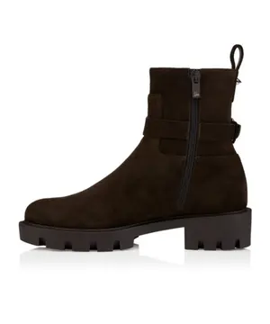 CHRISTIAN LOUBOUTIN Buckle Strap Boots