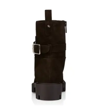 CHRISTIAN LOUBOUTIN Buckle Strap Boots