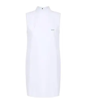 Iceberg Sleeveless Stand-collar Dress