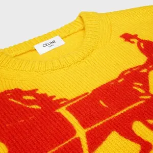 Celine Crewneck Sweater In Cashmere