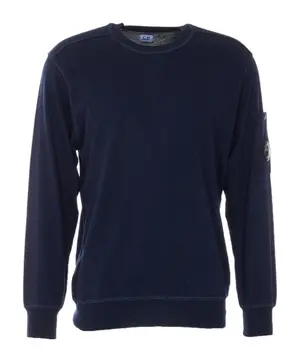 C.P. COMPANY Lens Pocket Knitted Sweater - Black