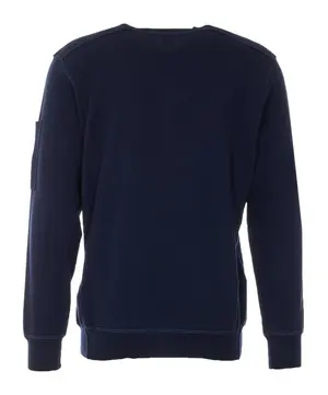 C.P. COMPANY Lens Pocket Knitted Sweater - Black