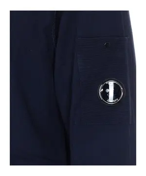 C.P. COMPANY Lens Pocket Knitted Sweater - Black