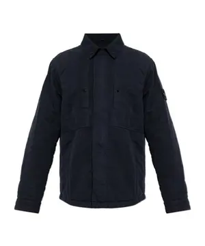 Stone Island Long Sleeve Jacket - Navy Blue