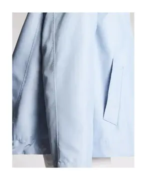 FAY Hooded Toggle-fastening Coat - Light Blue
