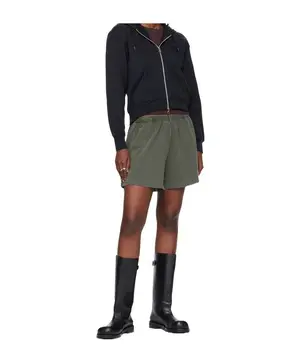 Our Legacy Two-way Zip-fastening Hoodie - Washed Black
