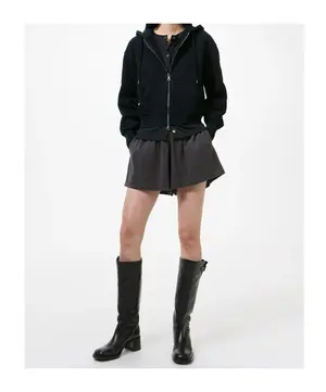 Our Legacy Two-way Zip-fastening Hoodie - Washed Black