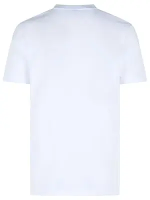 Versace Logo-embroidered Crewneck T-shirt