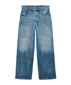 Alexander Wang Surge Wide Leg Jeans