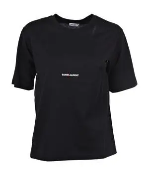 Saint Laurent Logo Printed T-shirt