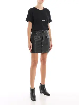 Saint Laurent Logo Printed T-shirt
