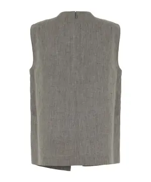 Loulou De Saison Della Asymmetrical Sleeveless Top