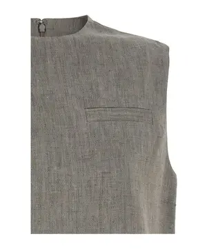 Loulou De Saison Della Asymmetrical Sleeveless Top