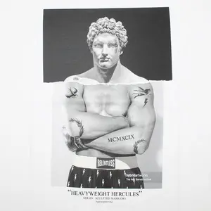 Neil Barrett Photo Printed Short-sleeved T-shirt - White
