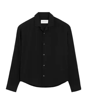 Ami Boxy Camp-collar Shirt