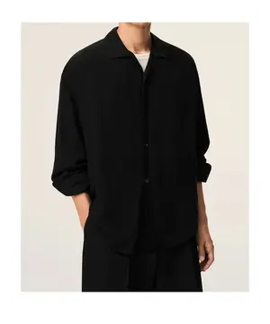 Ami Boxy Camp-collar Shirt