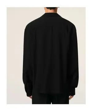 Ami Boxy Camp-collar Shirt