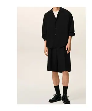 Ami Boxy Camp-collar Shirt