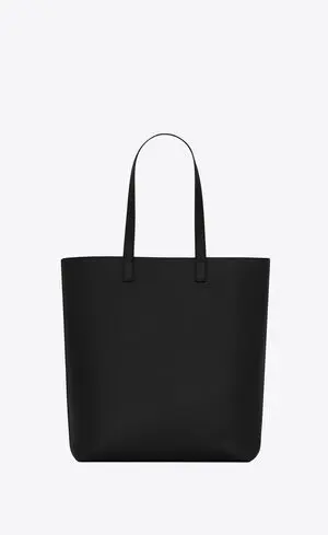Saint Laurent Logo Detailed Tote Bag - Black