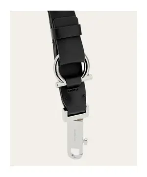 FERRAGAMO Gancini Key Ring - Black