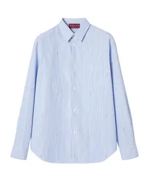 Gucci Striped Poplin Shirt
