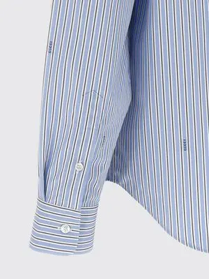 Gucci Striped Poplin Shirt - Light Blue