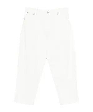 DONDUP Anthony Cropped Denim Jeans - White