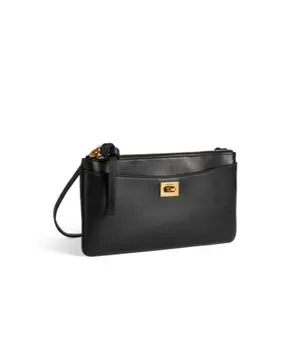 Balenciaga Rodeo Phone Pouch Shoulder Bag - Black