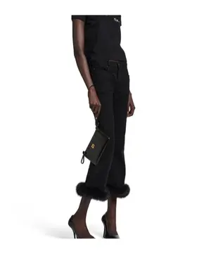 Balenciaga Rodeo Phone Pouch Shoulder Bag - Black
