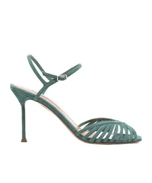 AQUAZZURA Round Toe High-heeled Sandals