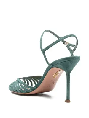 AQUAZZURA Round Toe High-heeled Sandals