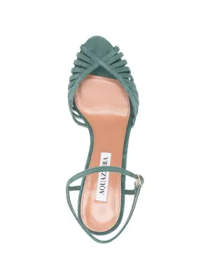 AQUAZZURA Round Toe High-heeled Sandals