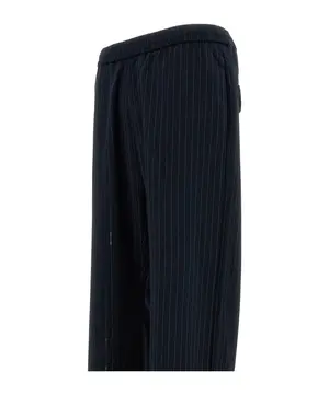 Barena Venezia Straight-leg Pinstriped Wool Trousers