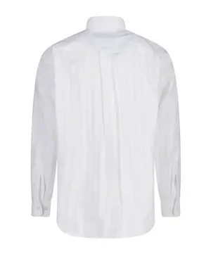 VIVIENNE WESTWOOD Orb Embroidered Striped Shirt