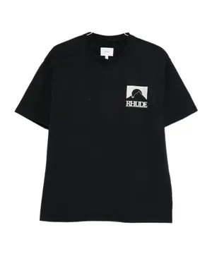 Rhude Graphic Short Sleeved T-shirt - Black