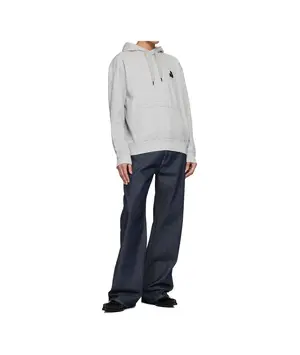 Isabel Marant Étoile Logo Detail Hoodie - White