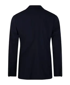 LARDINI Single-breasted Blazer - Black