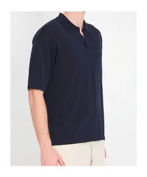 ROBERTO COLLINA Open-collar Polo Shirt