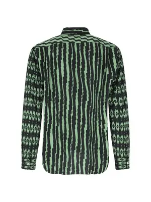 Comme Des Garçons Wavy Pattern Shirt