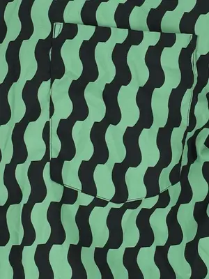 Comme Des Garçons Wavy Pattern Shirt