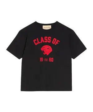 Valentino Garavani Panther-print Cotton T-shirt