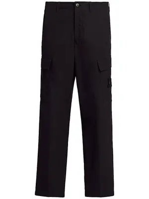 Stone Island Weatherproof Cotton Canvas Cargo Pants