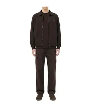 Stone Island Weatherproof Cotton Canvas Cargo Pants