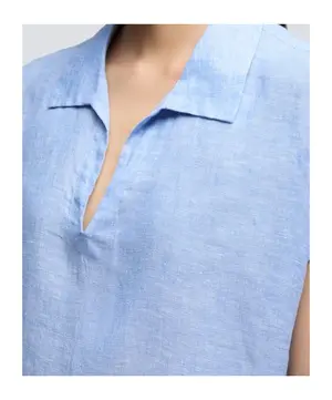 Aspesi Sleeveless Top With V-neck And Stitching Details