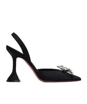 Amina Muaddi Rosie Sling Pointed-toe High-heeled Sandals