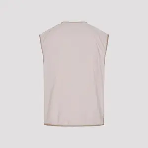 Moncler Alshain Zipped Gilet - Nude